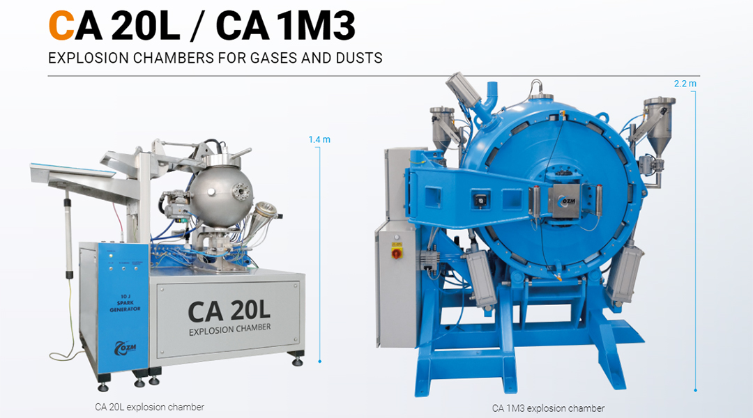 Dust and Gas Explosion Chambers